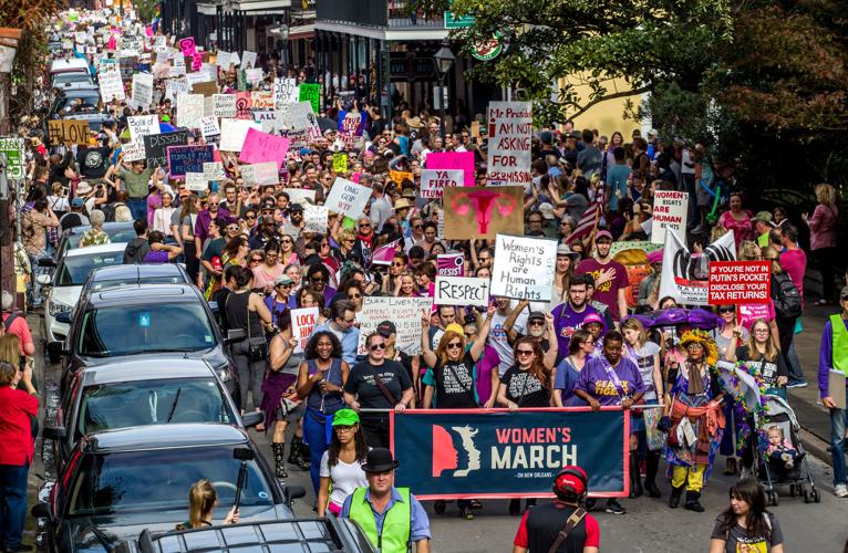 Photos: More than 10,000 gather in New Orleans for Women's March ...