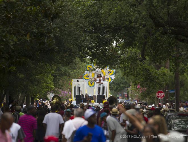 Dancing in the street, New Orleanians celebrate Father's Day with a ...