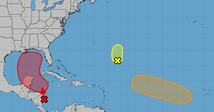 Caribbean Sea disturbance to form in Gulf of Mexico | Hurricane Center ...