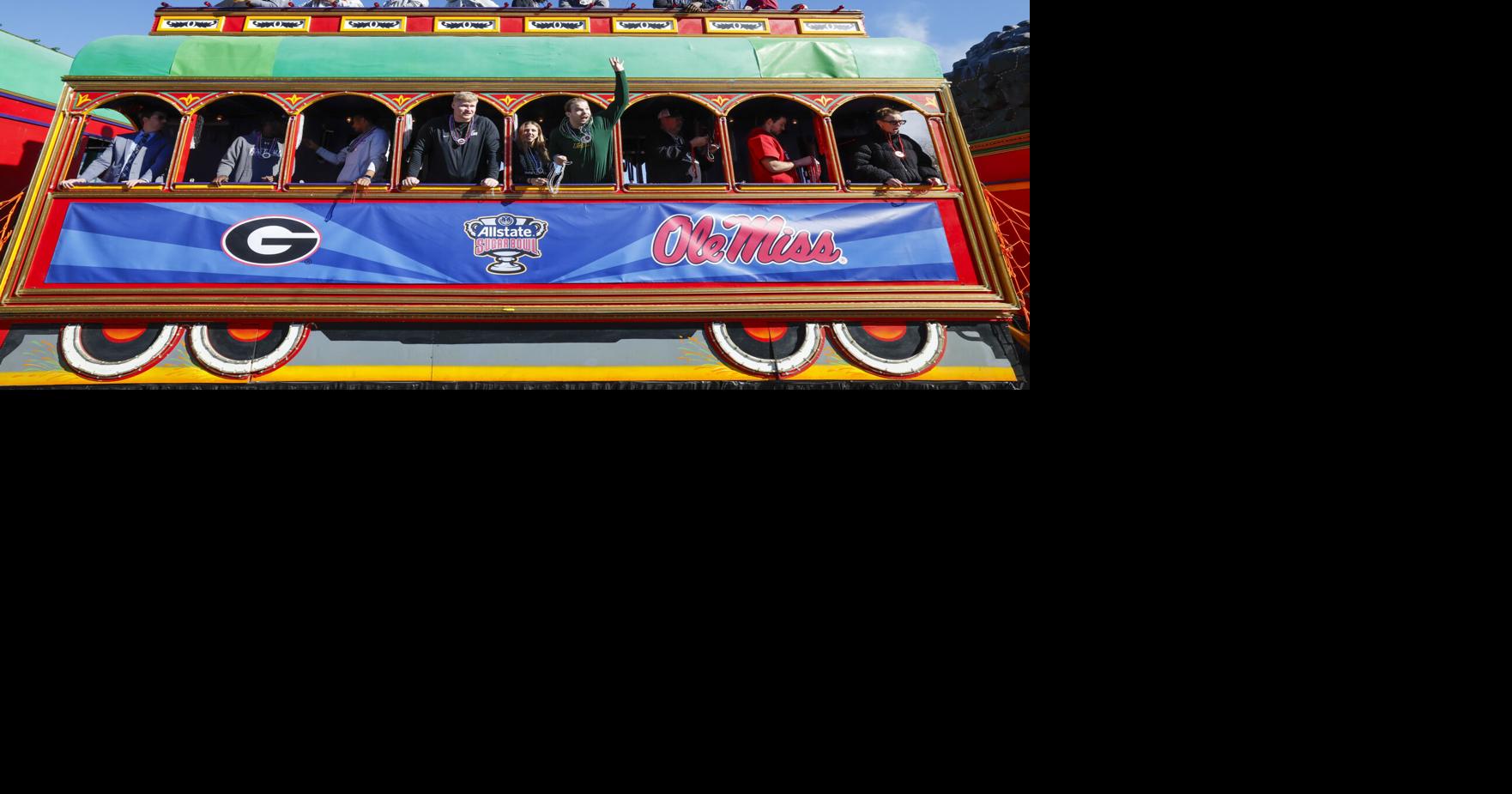 Photos: Allstate Sugar Bowl parade rolls in French Quarter ...