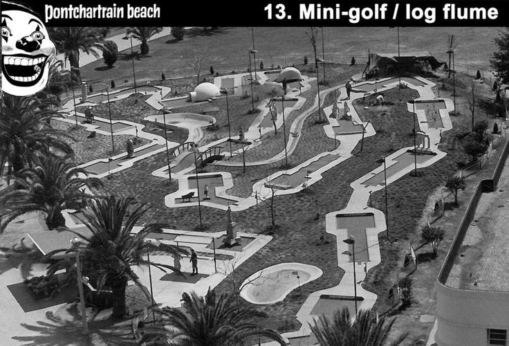 Here's your (completed) guide map to Pontchartrain Beach ...