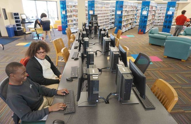 See the spiffed-up Rosedale Library Branch that's reopened in Jefferson ...