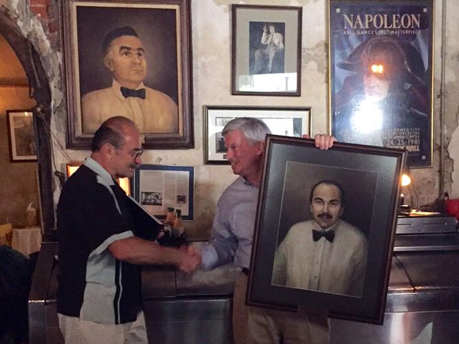 Head's up!: Sal Impastato's portrait joins his family's collection at ...