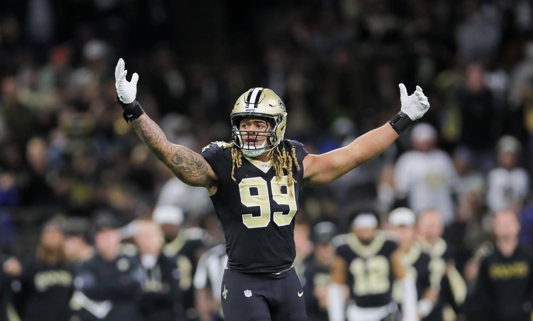 Saints Chase Young named NFC Defensive Player of the Month | Saints ...