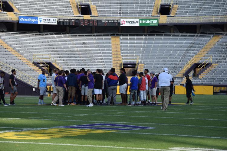 Large group of prospects take in LSU's spring game | Prep Sports | nola.com