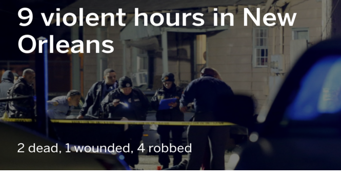2 killed, 1 shot, 4 robbed in 9 violent hours in New Orleans | Crime ...