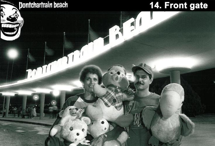 Here's your (completed) guide map to Pontchartrain Beach ...