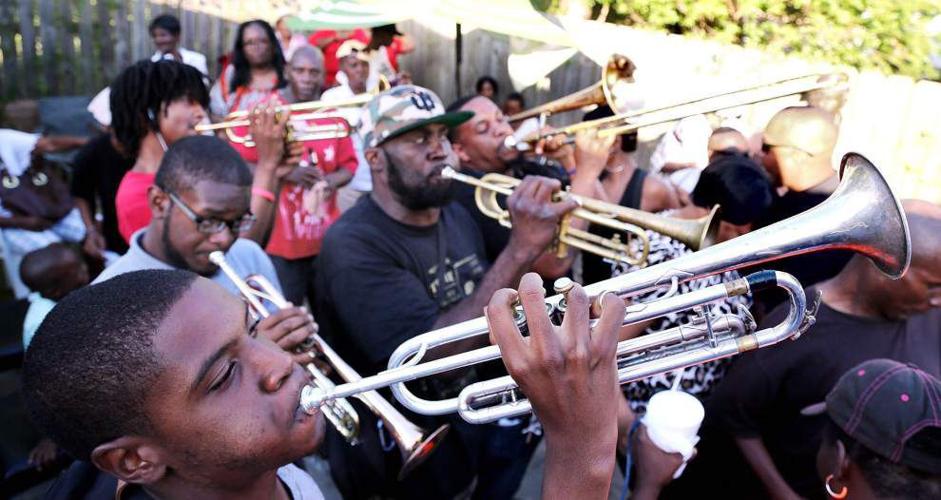 Photos: Trumpet Black second line | News | nola.com