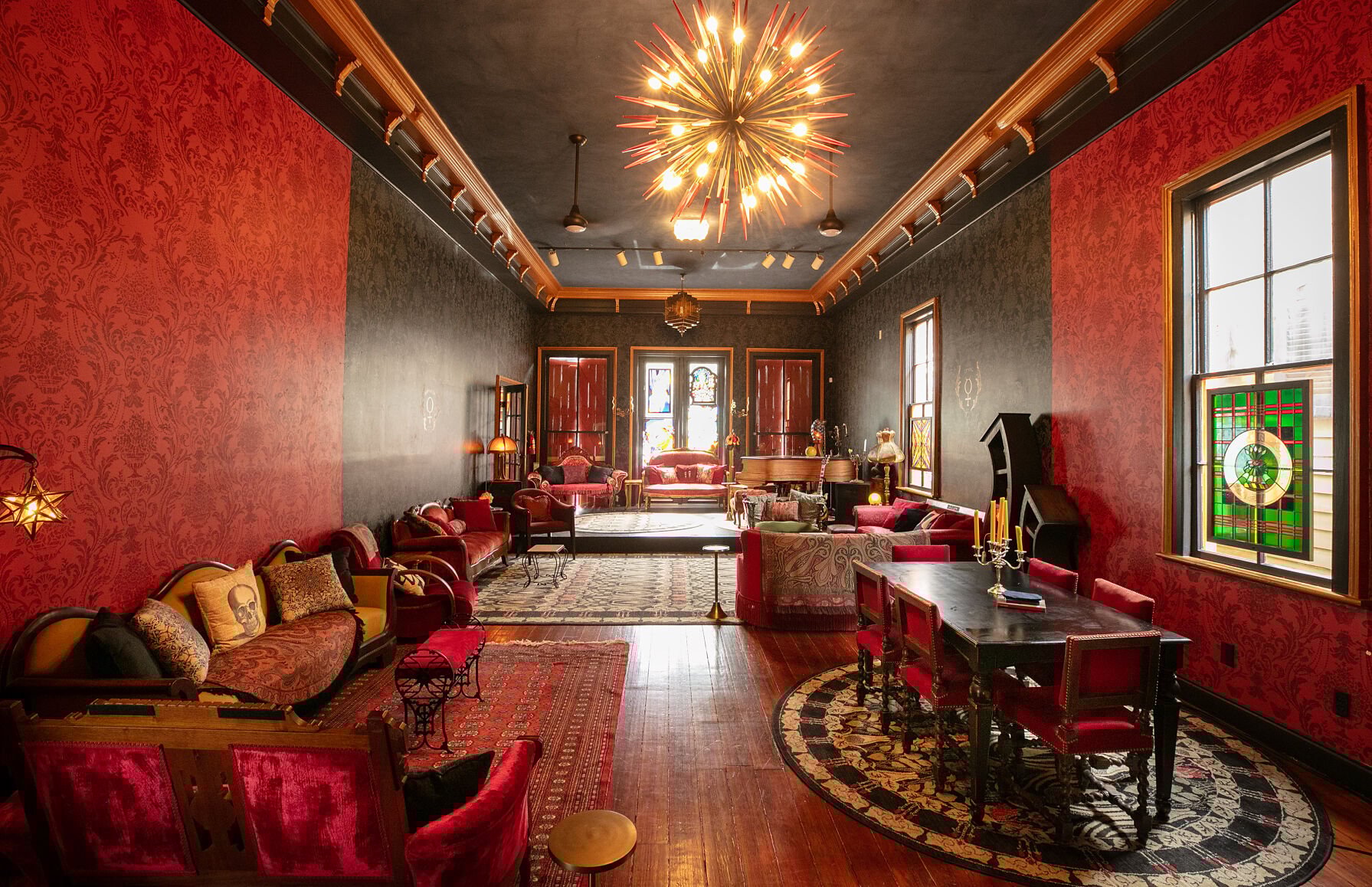 Unique home in New Orleans' Bywater plays a dual role: It's an actor's residence and an event ...