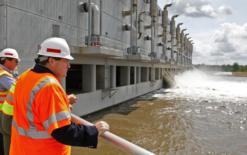 New Orleans area hurricane levee system: West Closure Complex | Weather ...