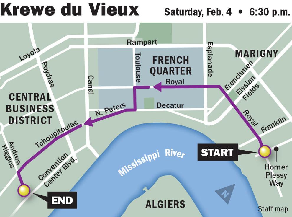 Mardi Gras 2023: All the big downtown foot parades with maps | Mardi ...