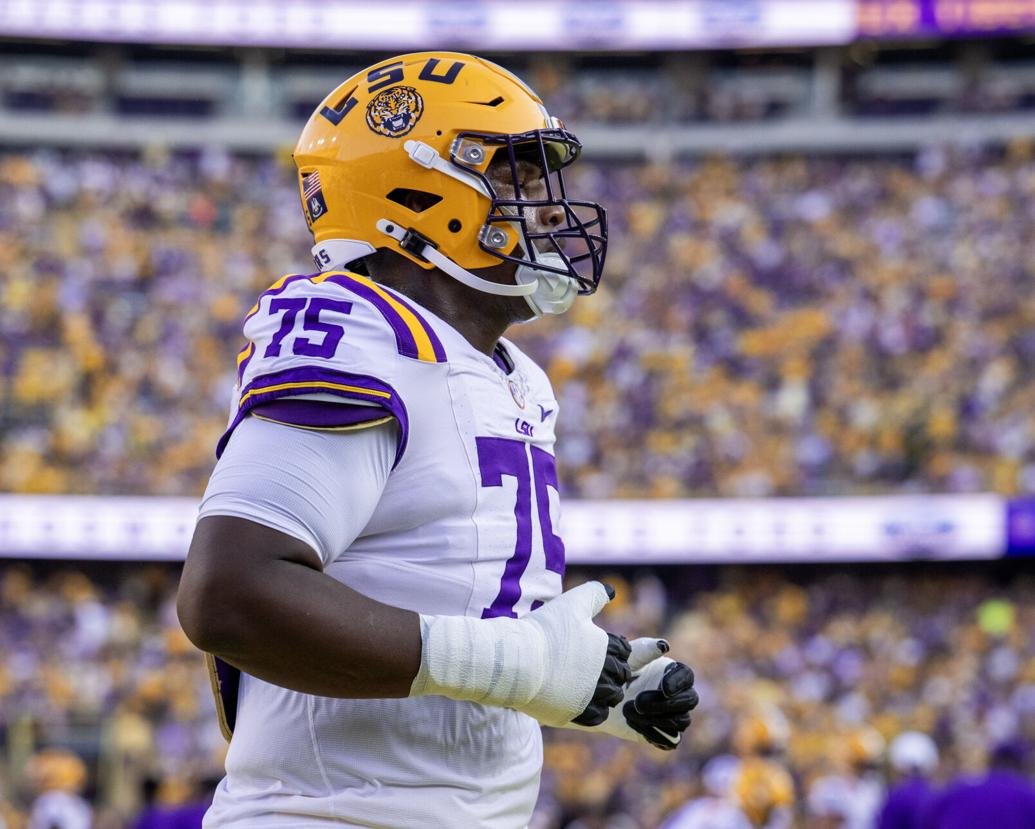 LSU's top young tackle reminds Brian Kelly of Emery Jones | LSU | nola.com
