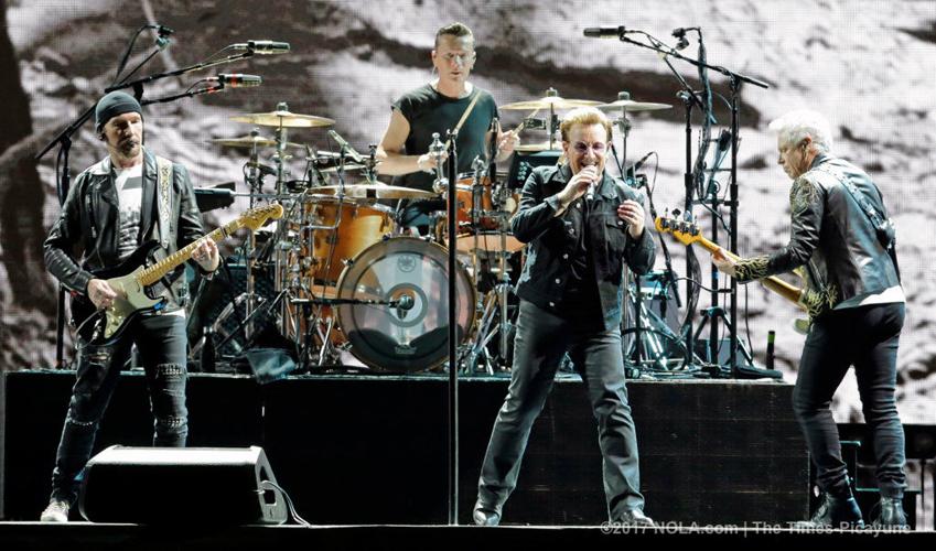 U2 welcomes both the left and the right to the Superdome in epic night ...