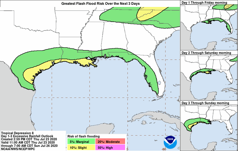 Tropical system, expected to be Hanna by Friday, threatens Texas ...