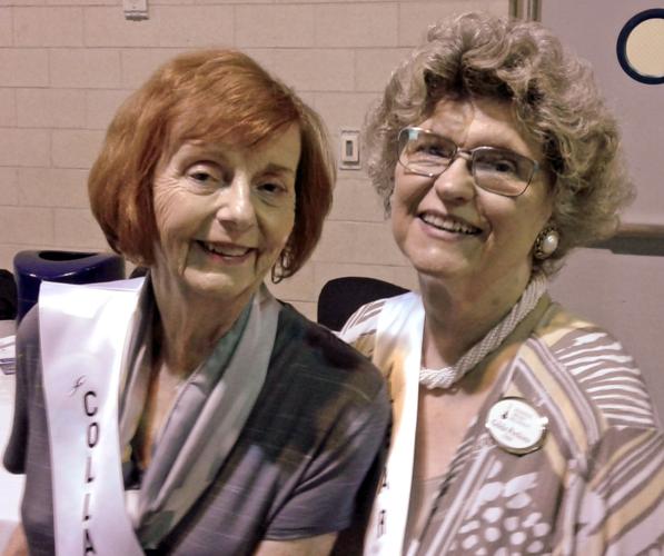 Slidell Athenian Kim Bergeron, Young Athenian Robin Marquez applauded ...