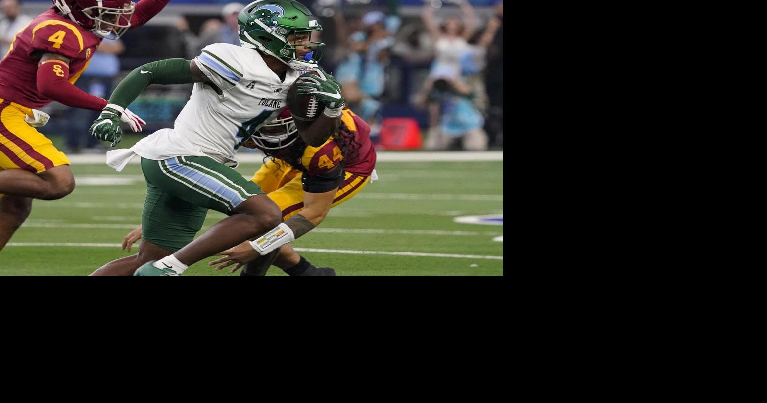 WATCH: Tulane pulls off an 87-yard TD pass vs. USC to send the Green ...