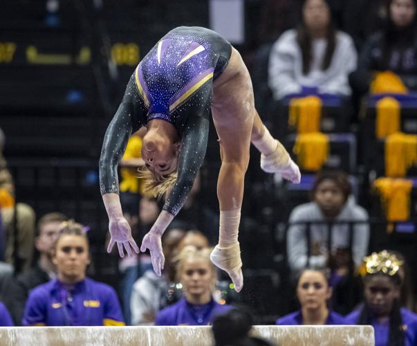 The LSU gymnasts can reach the NCAA title meet with a strong showing ...