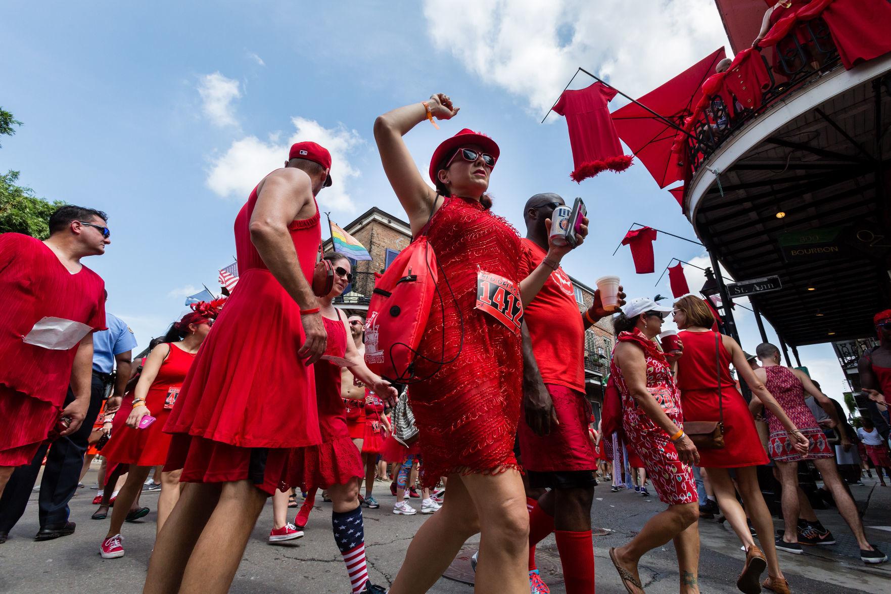 Red Dress Run to blaze through the French Quarter once again ...