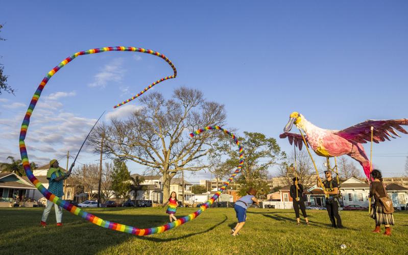 Watch the video of the magical Giant Puppet Parade - part of the future ...
