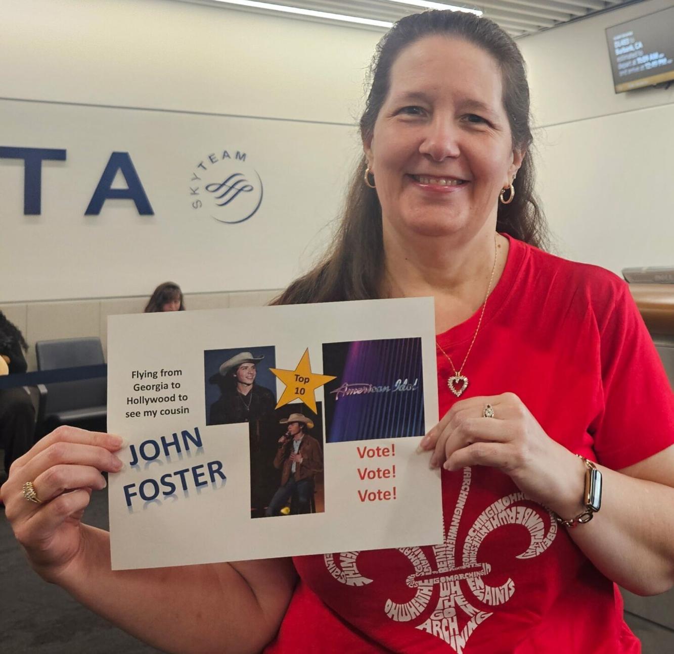 Photos: Friends and family show up to support Louisiana's John Foster ...