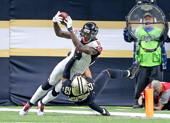 Saints' goal-line stands 'as good as it gets' in 23-13 win vs. Falcons ...