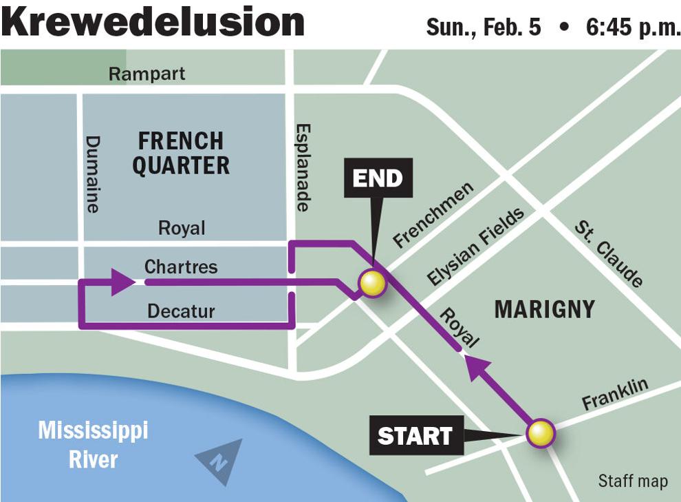 Mardi Gras 2023: All the big downtown foot parades with maps | Mardi ...