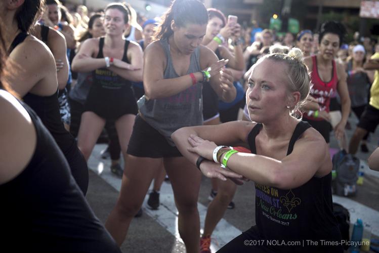 Beachbody hosts sunrise Coach Summit outside the Superdome | Health ...