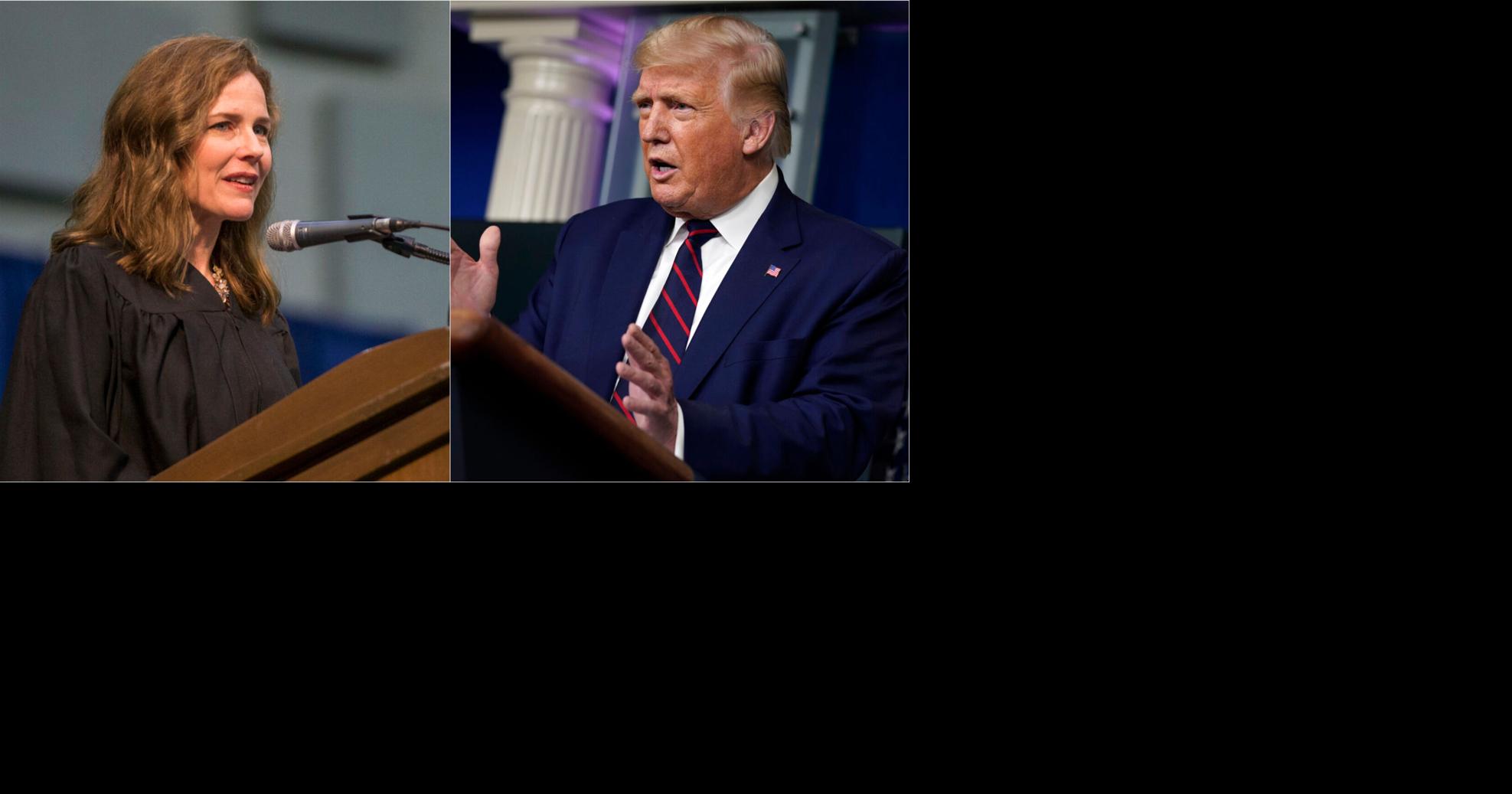 Metairie native Amy Coney Barrett meets with Trump over Supreme Court ...
