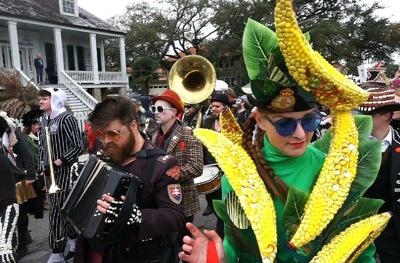 Dead Beans bring a neighborhood Mardi Gras parade to Mid-City | Archive ...
