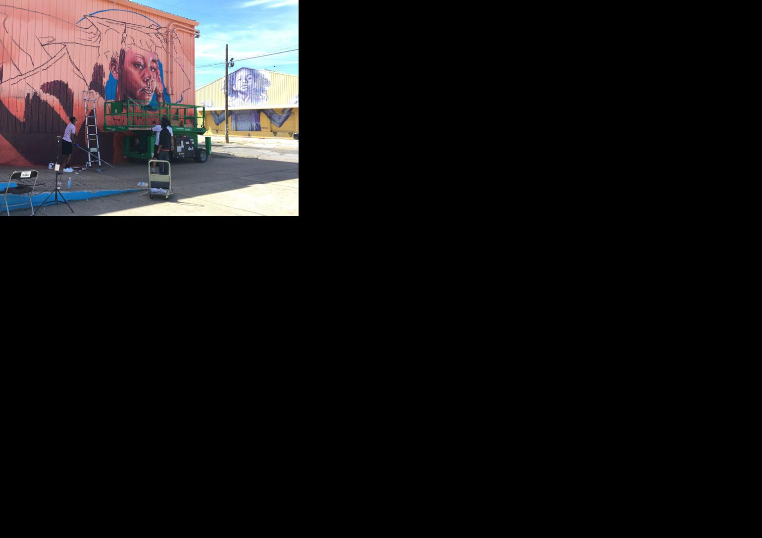 Photos: New murals at Studio BE, Lincoln Beach and elsewhere ...