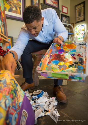 Peek inside Jazz Fest artist Terrance Osborne's technicolor world ...