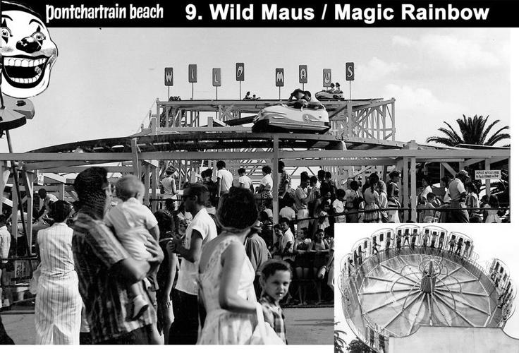 Here's your (completed) guide map to Pontchartrain Beach ...