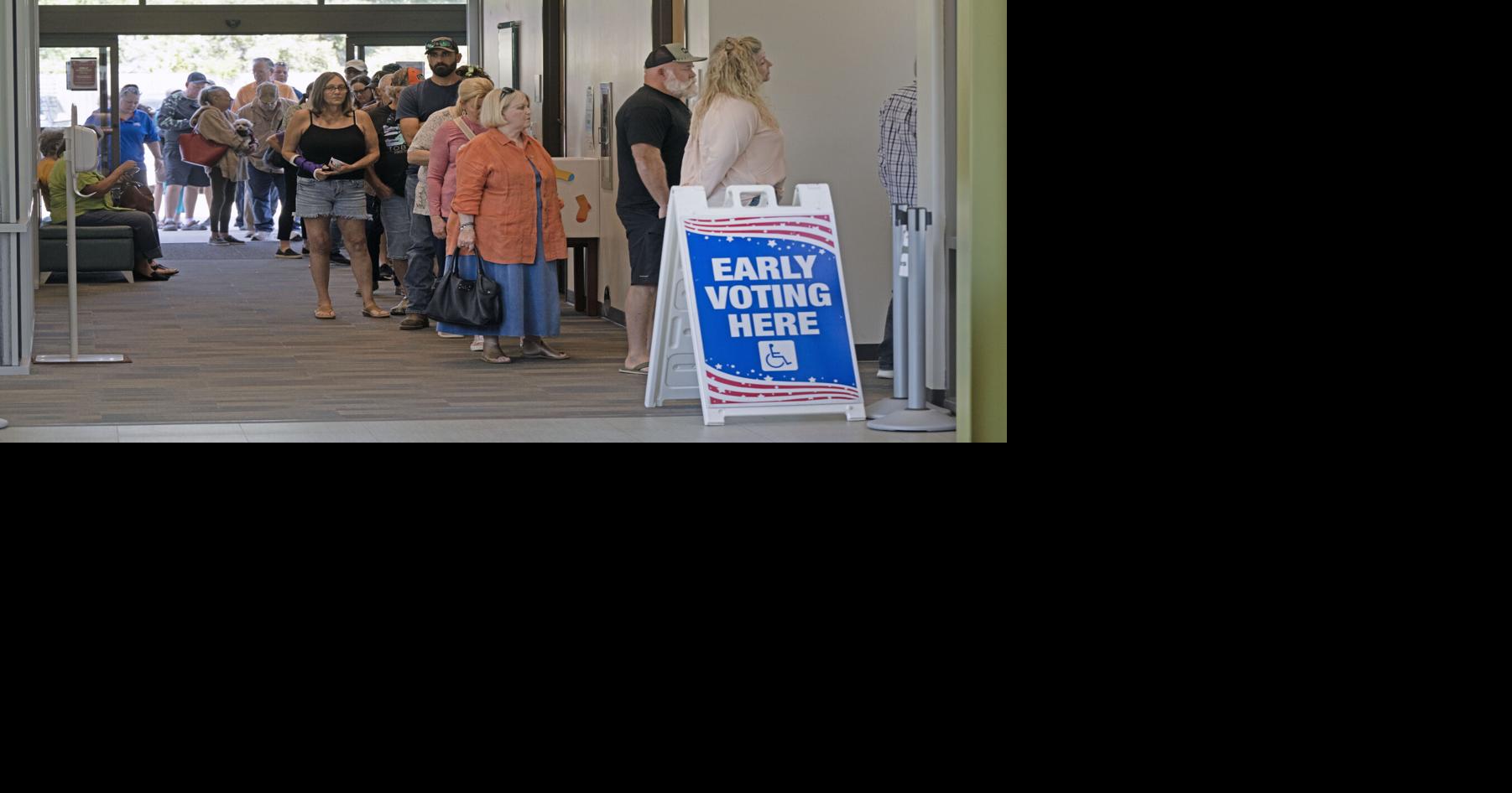 Thousands of Louisiana voters turning out for early voting | Local ...