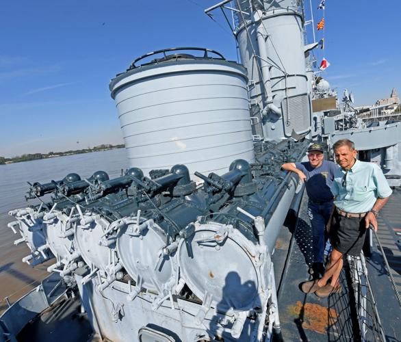 New blast shield has USS Kidd looking like it's ready for battle ...