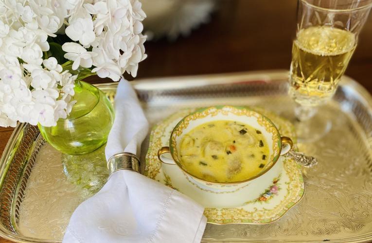 Marie DesOrmeaux Centanni adds elegance to Artichoke Soup ...