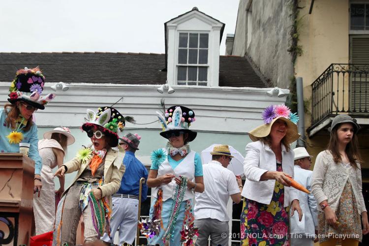 Chris Owens French Quarter Easter parade: big floats, big hats, big fun ...