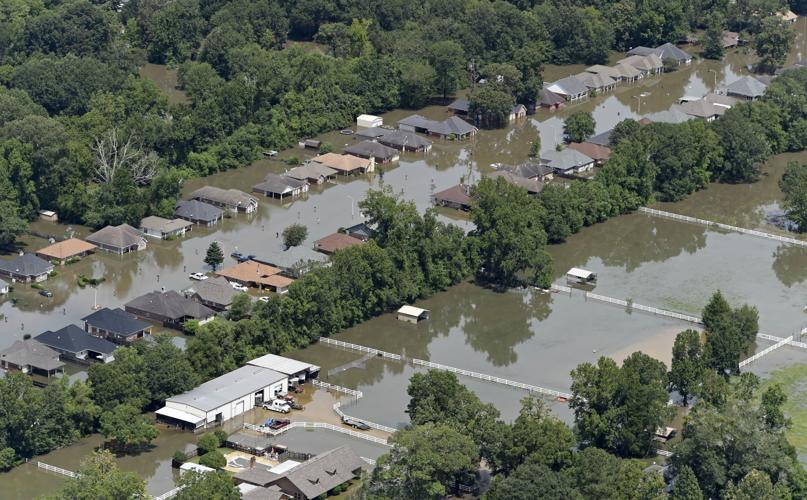 Photos: Aerials show horrific flooding in East Baton Rouge Parish ...