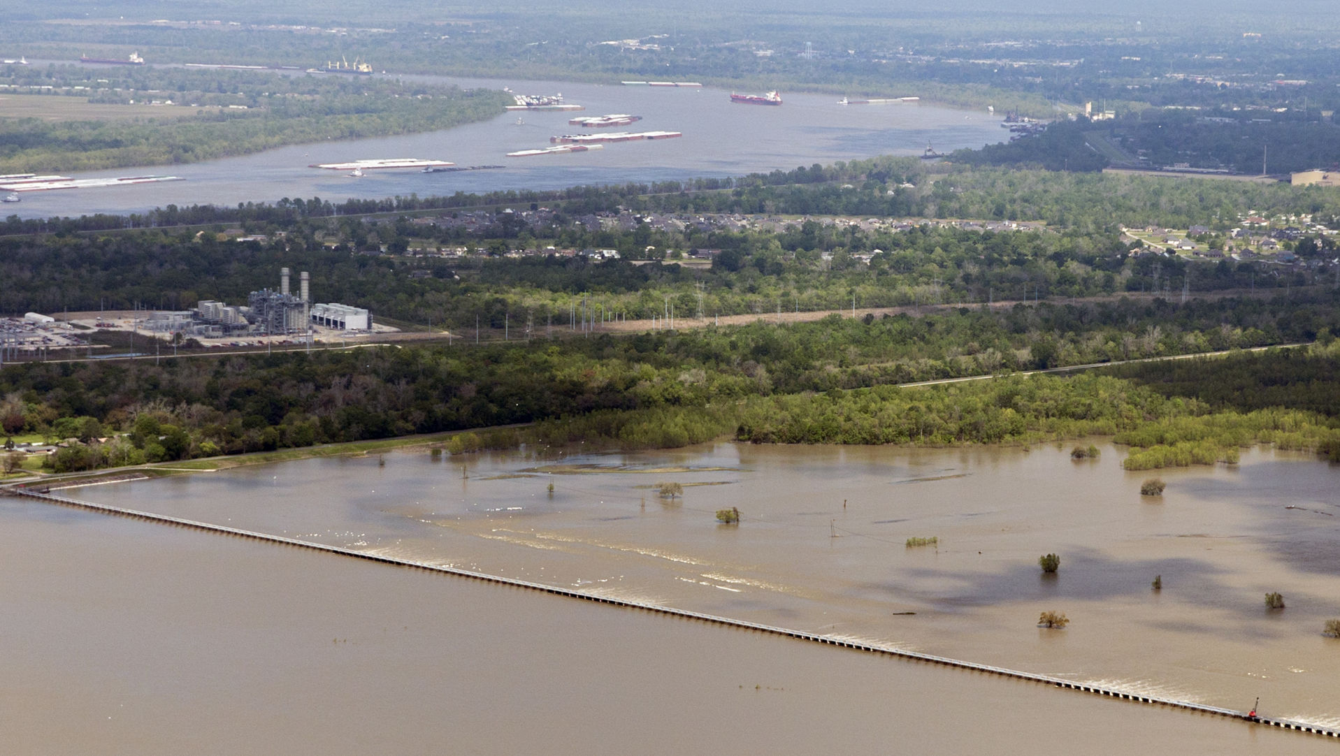 Aerial photos of the Bonnet Carre Spillway | Photos | nola.com