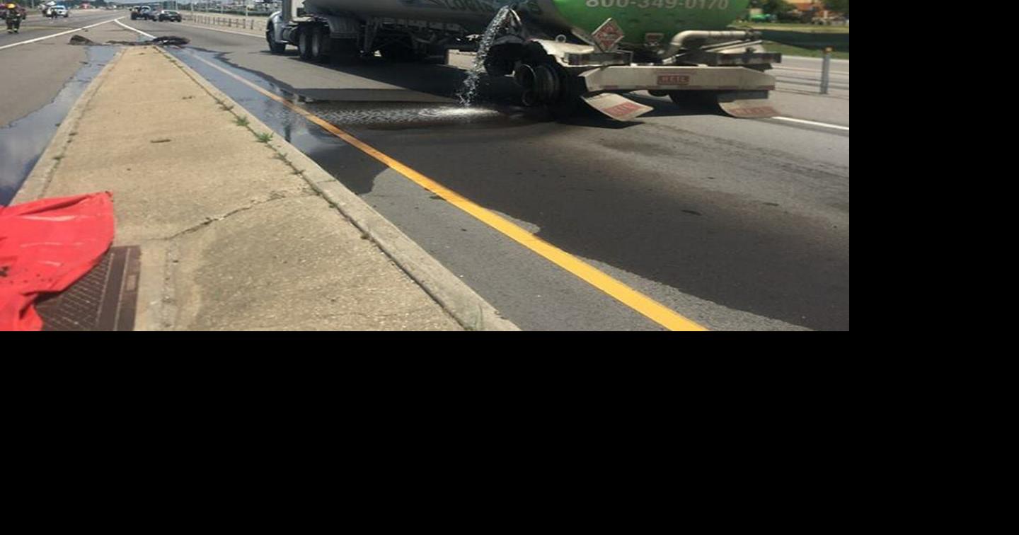 Tanker truck leaking fuel shuts down eastbound I-10 in Kenner | Photos ...