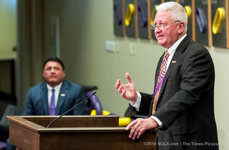 Emotional Steve Ensminger says he worked entire career to be LSU ...