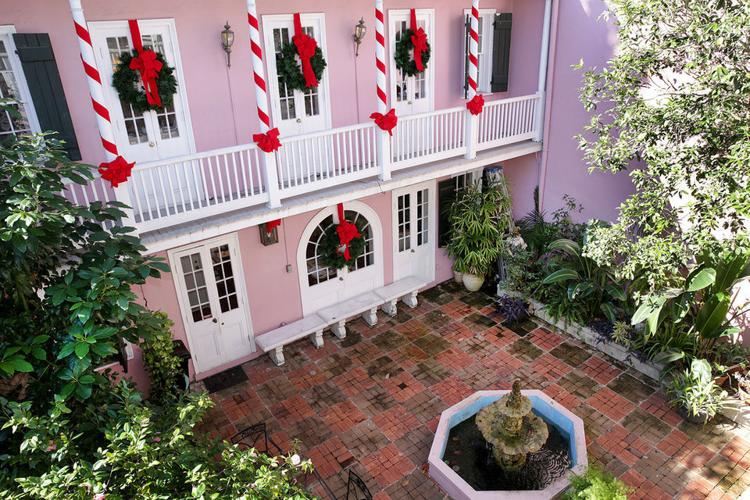 Spring Fiesta House, decorated for the holidays, joins the Patio ...