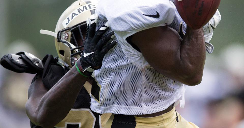 Saints WR Tommylee Lewis showed how good he can be when it all comes ...
