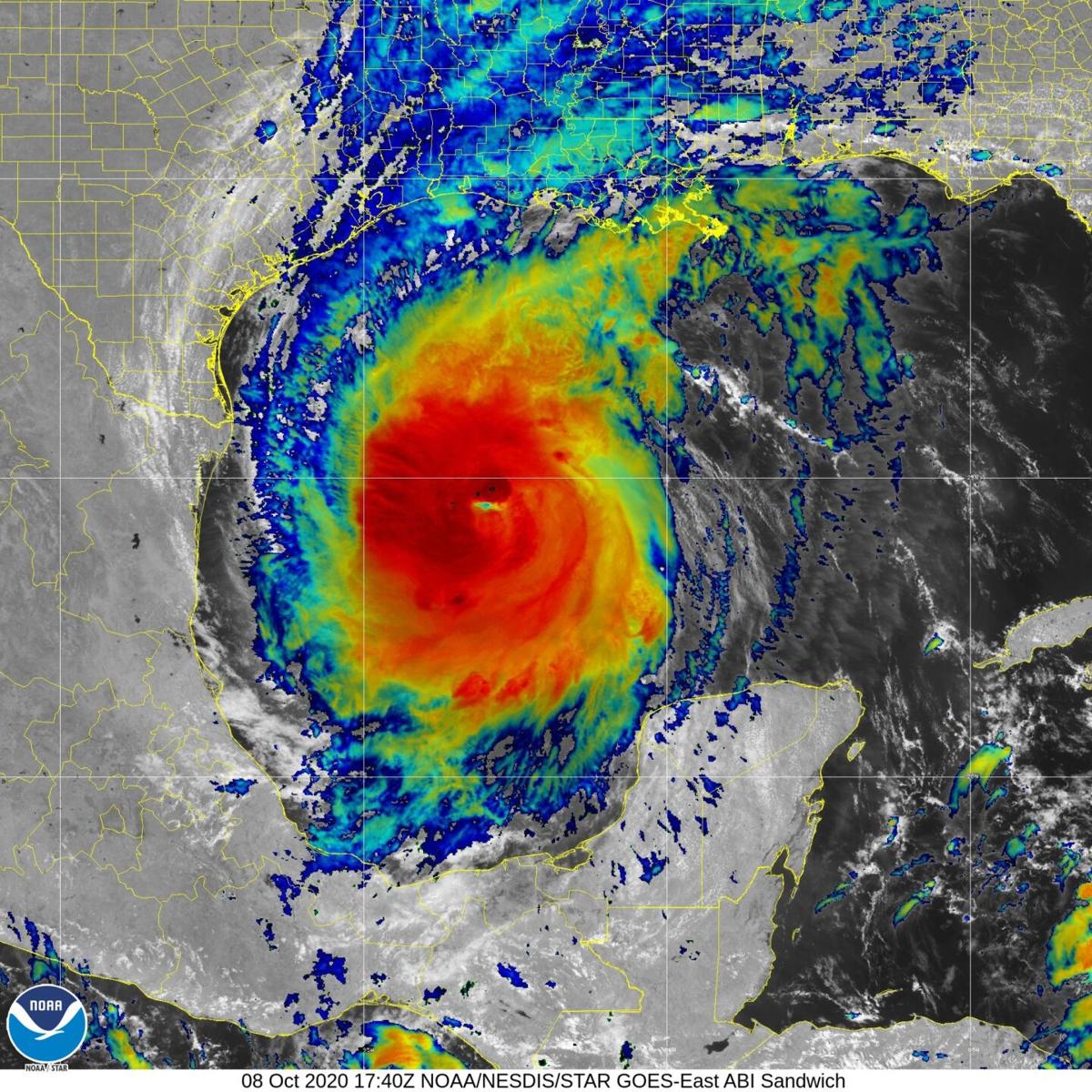 Hurricane Delta now Category 3 again; expected to bring strong winds ...