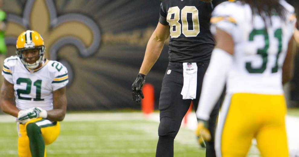 The Saints' Jimmy Graham, Jonathan Goodwin, Kyle Knox limited in ...