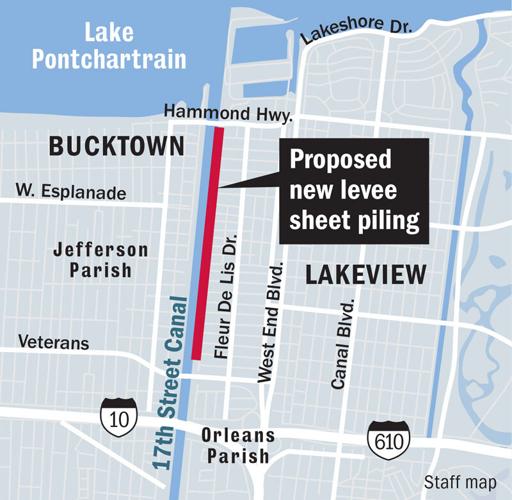 Project set to fight erosion along New Orleans floodwall | Environment ...