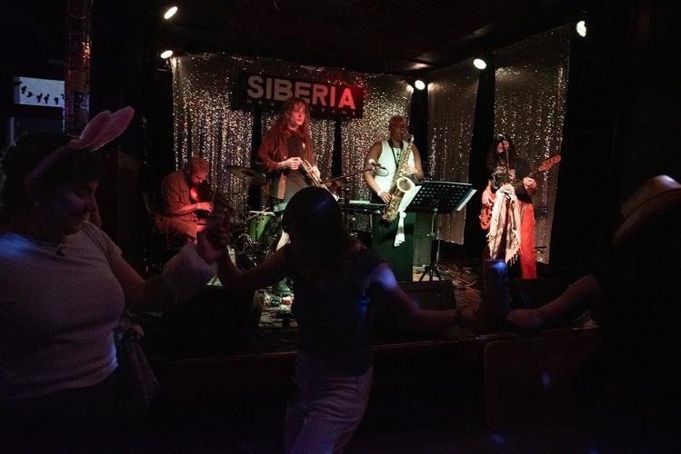 Yiddish band. food pop-up bring people together for Purim in New ...