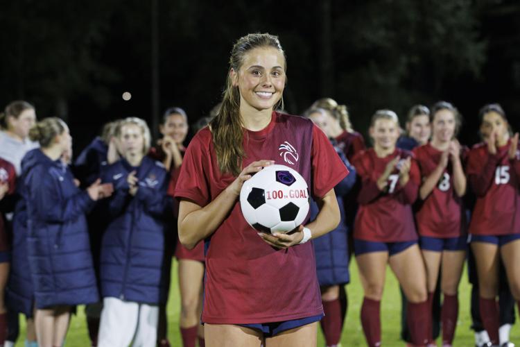 Hannan senior midfielder Kaitlyn Brady's 100th career goal | St ...