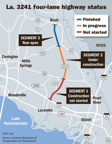 New highway opening in St. Tammany Parish near Slidell LA | One Tammany ...