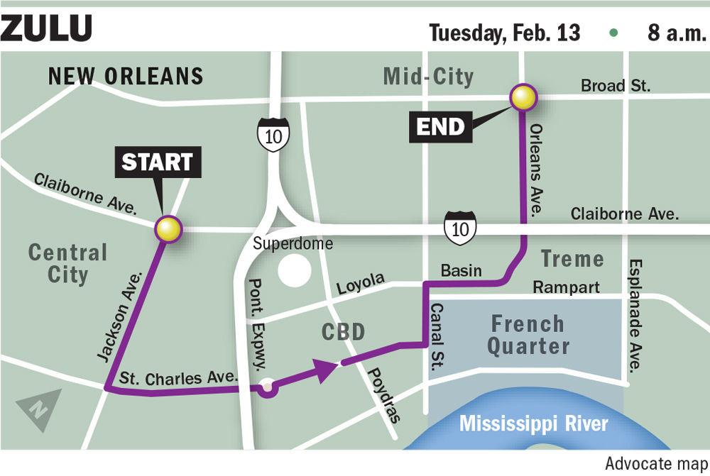 Mardi Gras 2018 in New Orleans: See routes, maps for Fat Tuesday ...