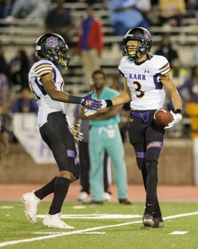 Skyler Perry's 4 TDs, stingy defense leads to Karr's 40-6 romp over ...